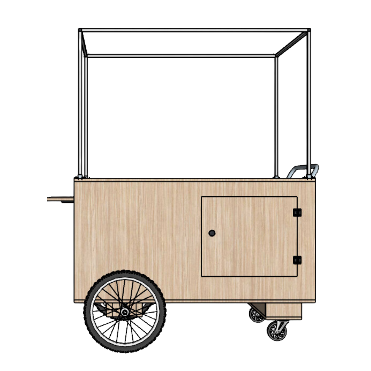 Wedding and Special Occasions Food and Catering Cart – bryantswoodwork